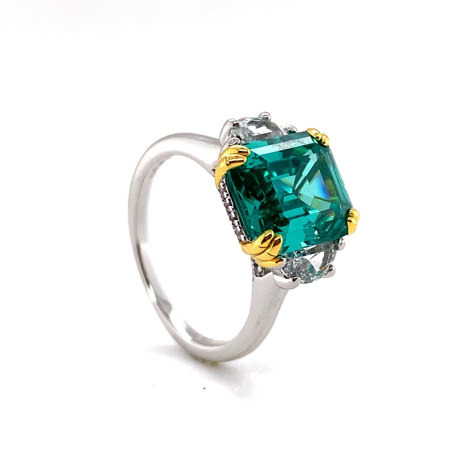 Cassidy Emerald Ring – Anna Zuckerman