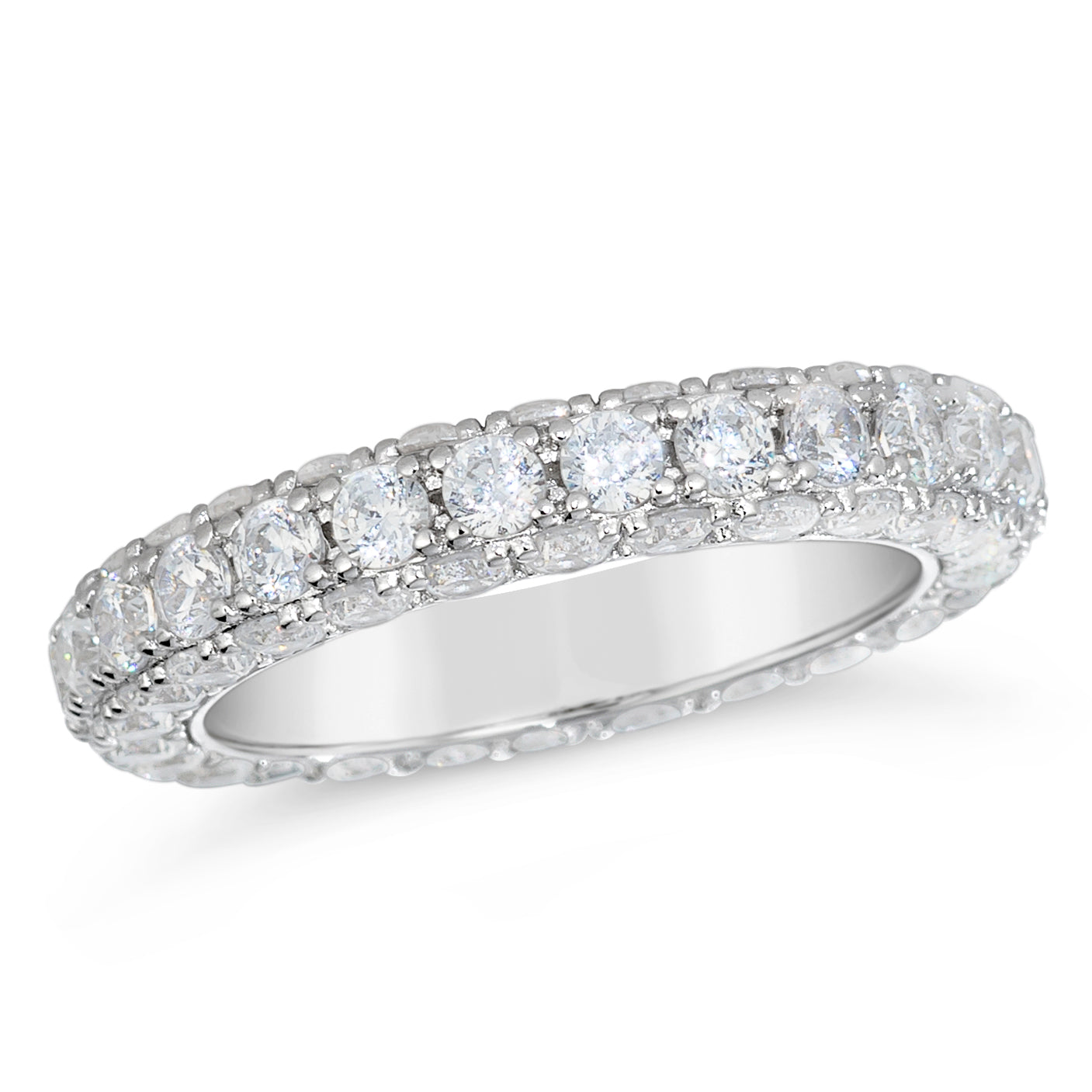 Anna Zuckerman Pave Eternity Ring