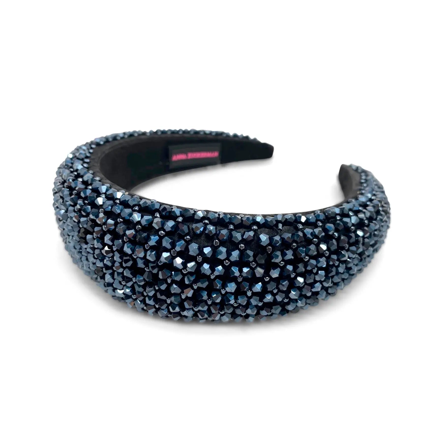 Brandi Studded Puff Headband by Anna Zuckerman