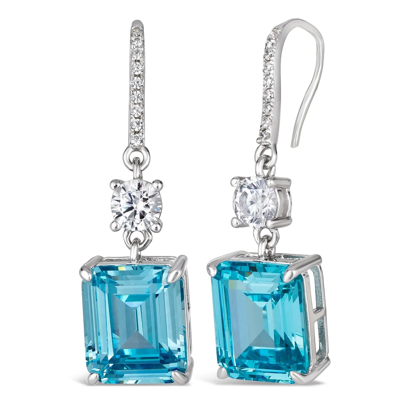 Anna Zuckerman Gracie Lou Emerald Cut Statement Drops